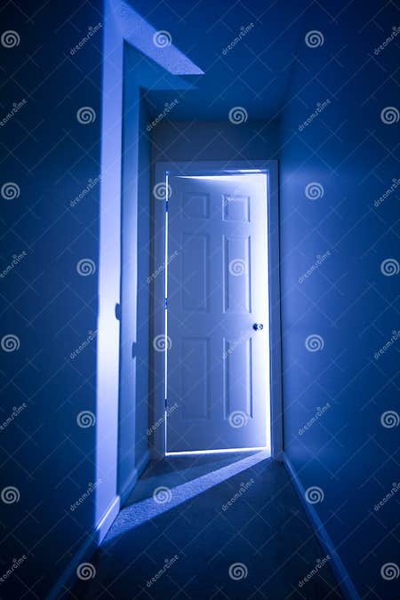 Door to the light stock image. Image of abstract, contrast - 5402323