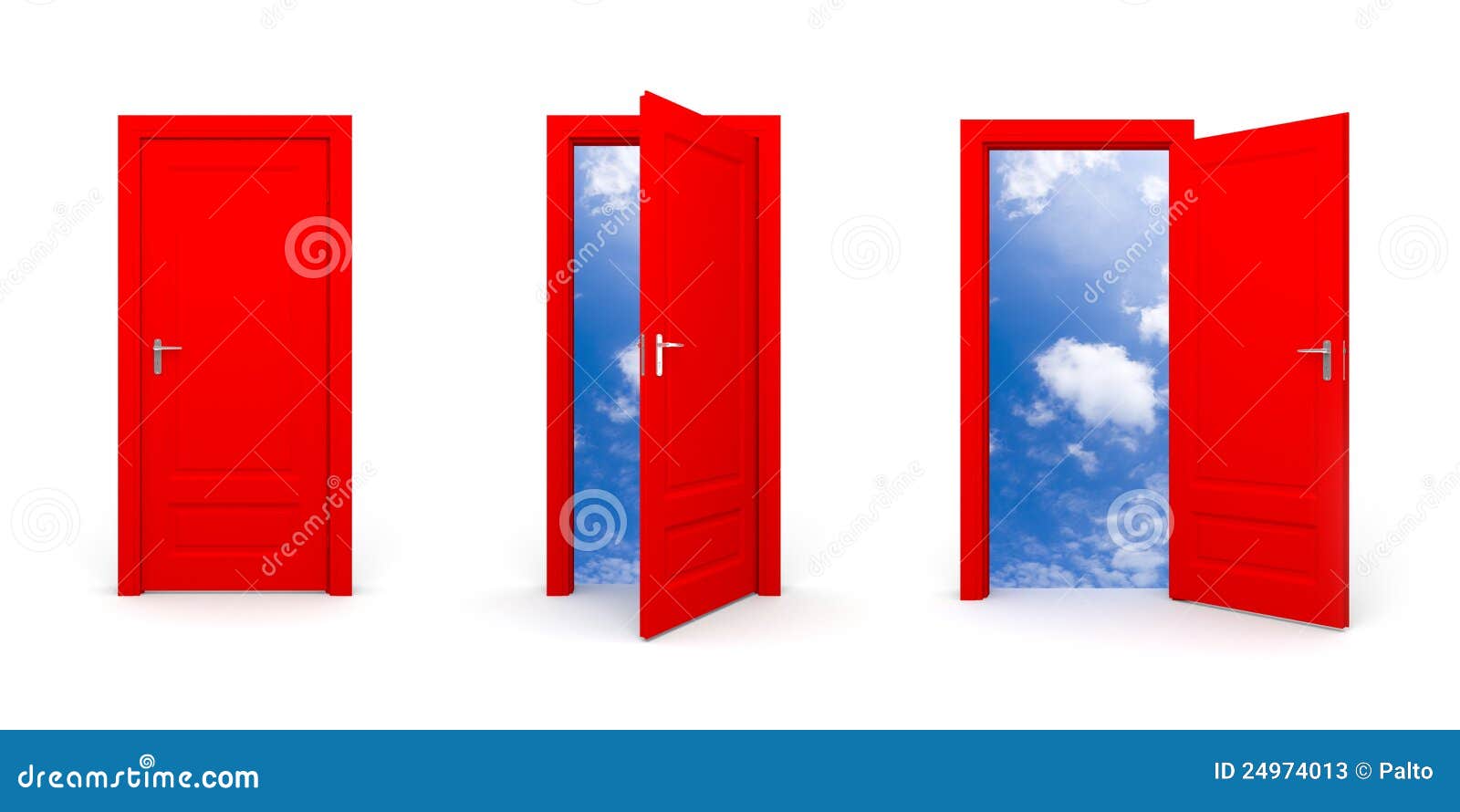 Door to sky stock illustration. Illustration of landscape - 24974013