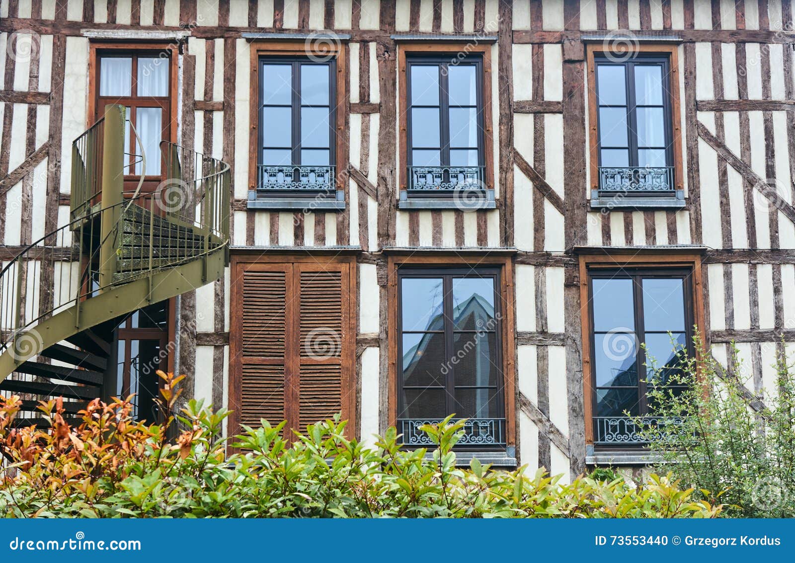Door and Windows in a Medieval Building Stock Photo - Image of medieval ...