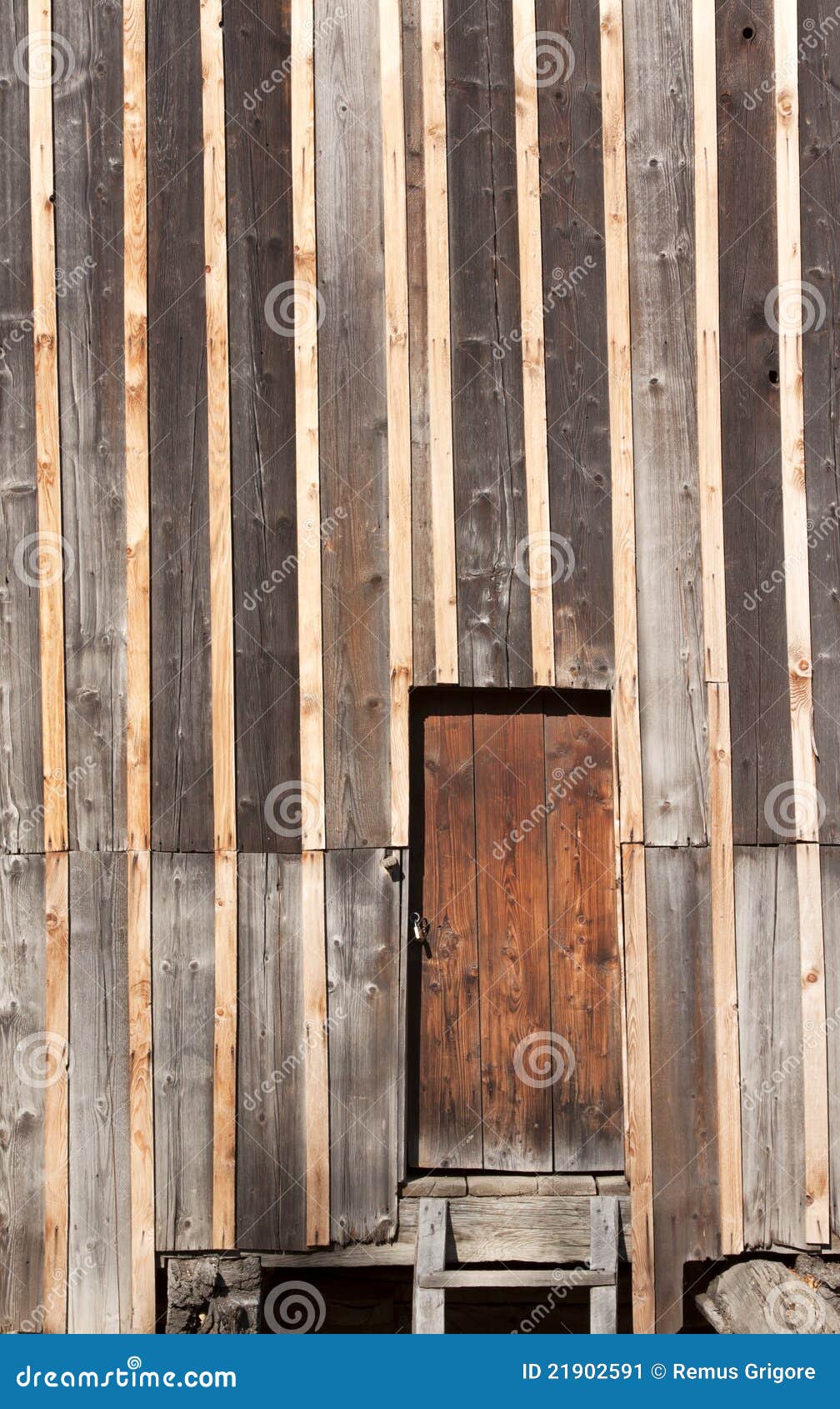 Door in a Wooden Wall - RAW Format Stock Image - Image of environmental ...
