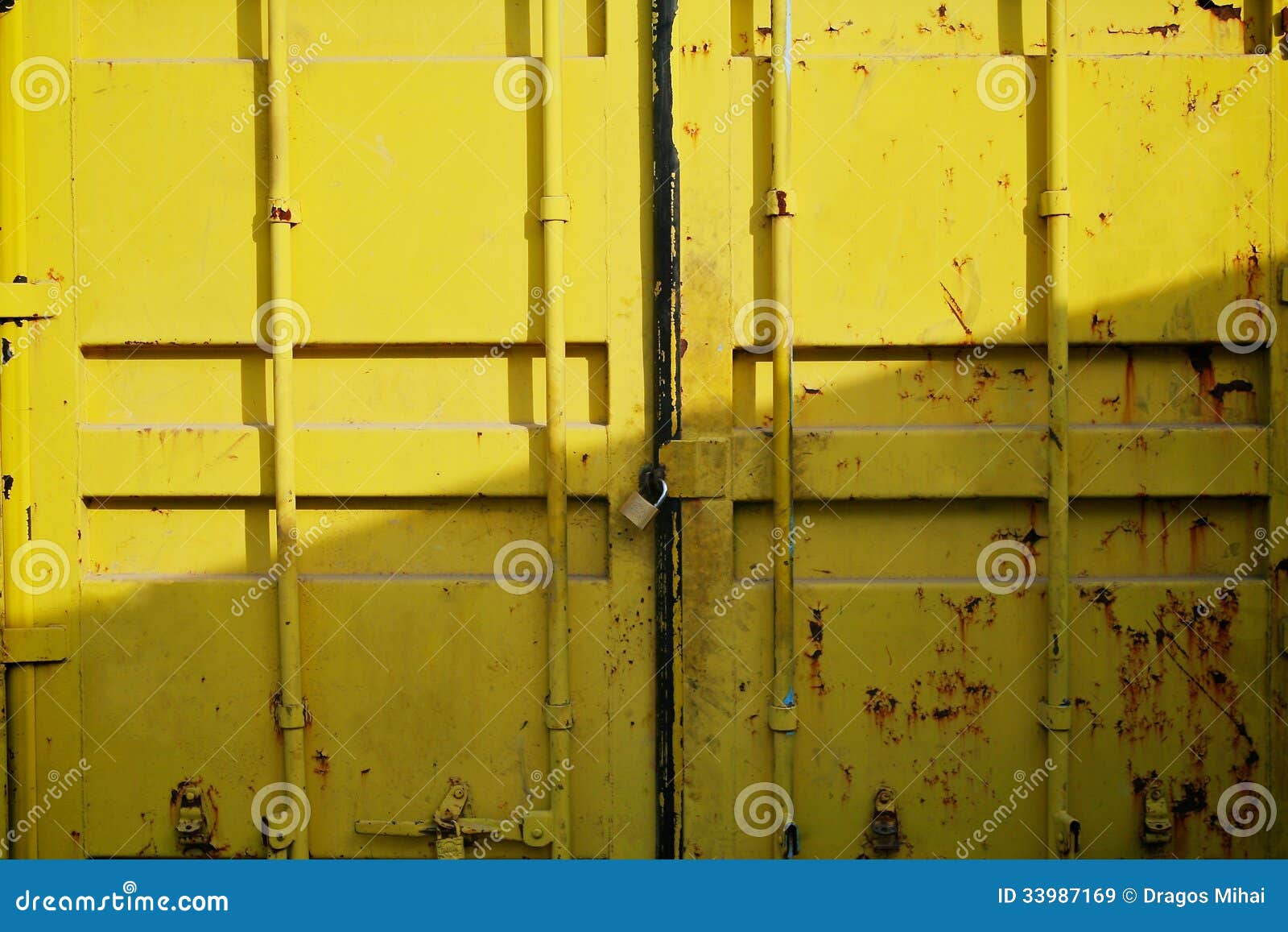 Yellow Cargo Ship Container Texture Stock Photography | CartoonDealer ...