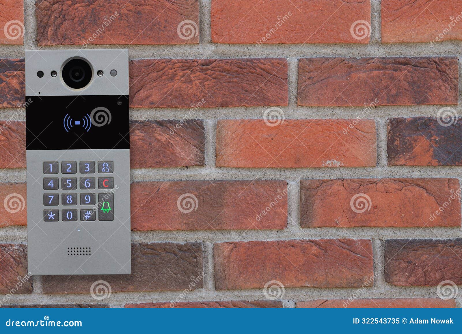 Old Intercom At Wall Stock Image | CartoonDealer.com #206083357