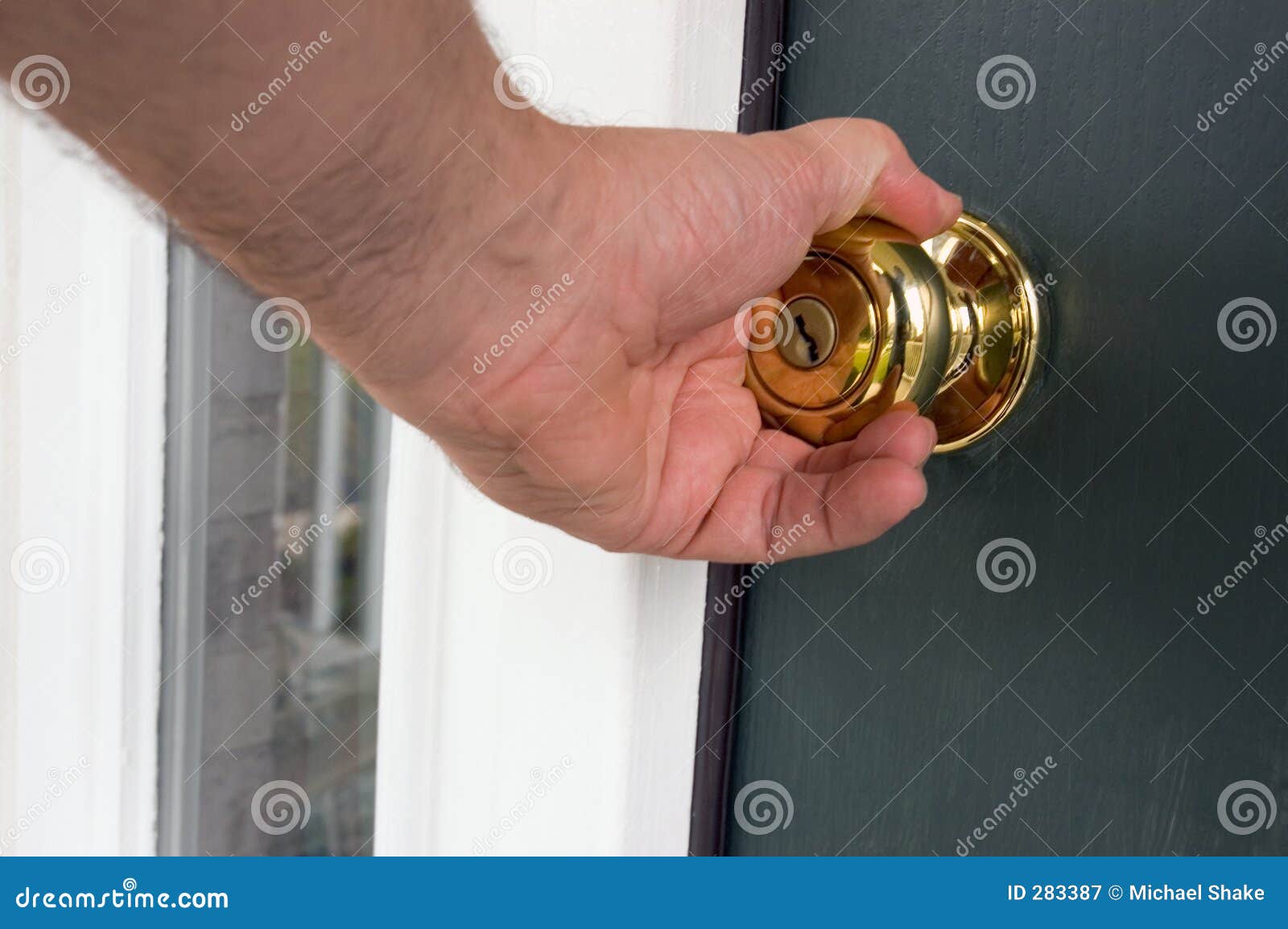 Hand Turning Doorknob Stock Photos - Free & Royalty-Free Stock Photos ...