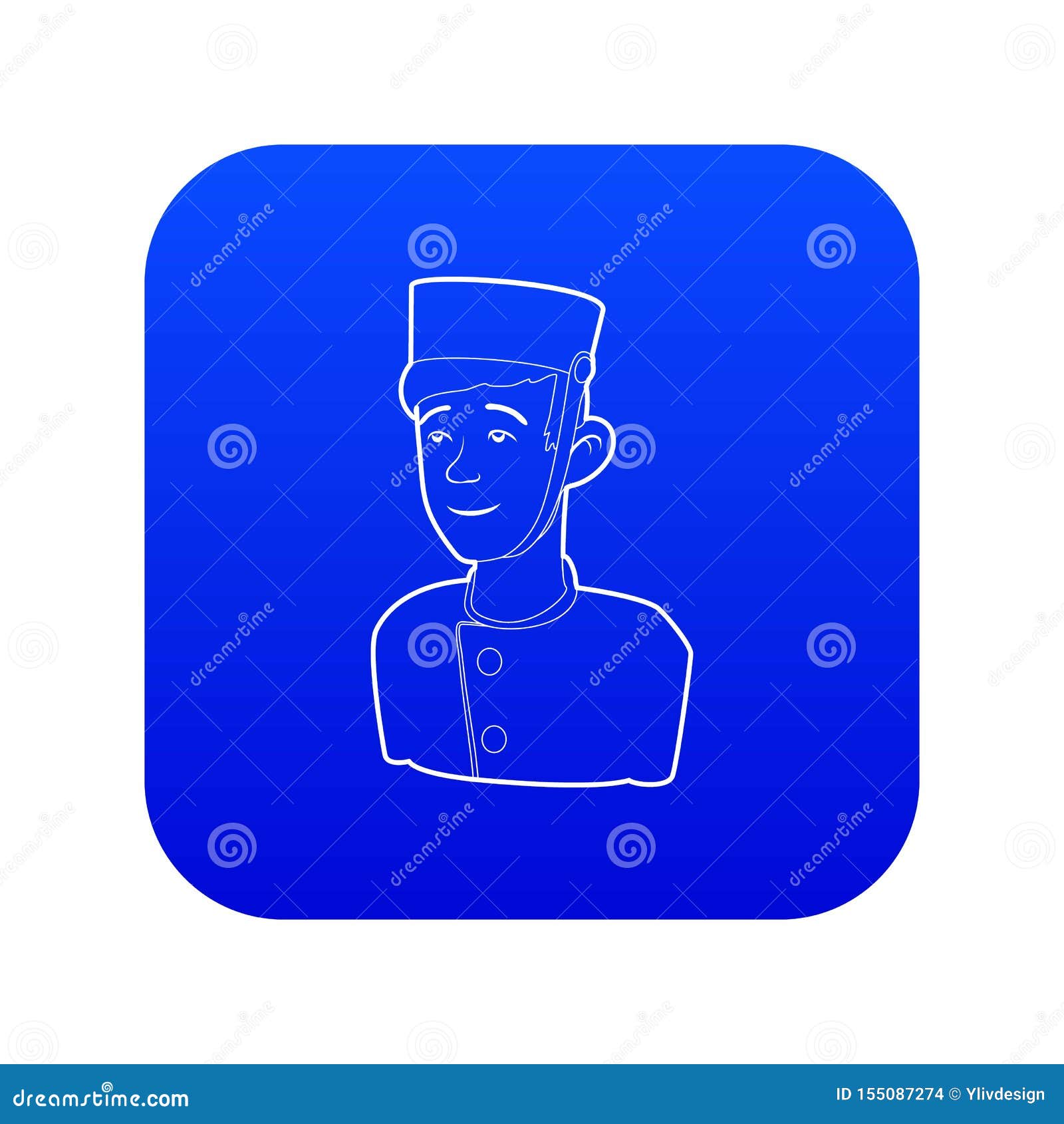 Doorman Icon Vector Sign And Symbol Isolated On White Background ...