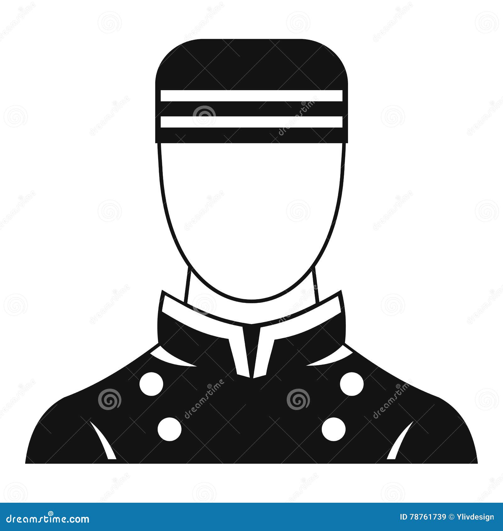 Doorman Icon Vector Sign And Symbol Isolated On White Background ...