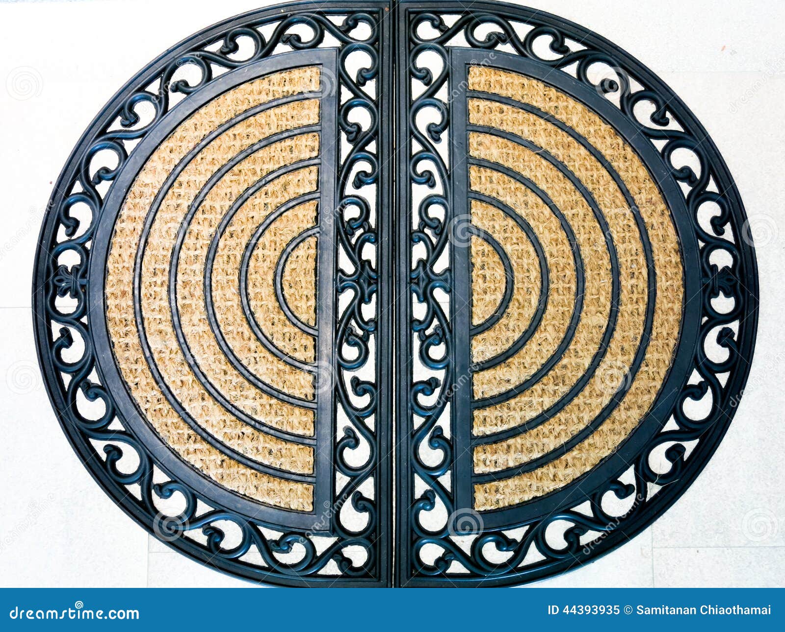 Doormat stock image. Image of indoor, vintage, exit, color - 44393935