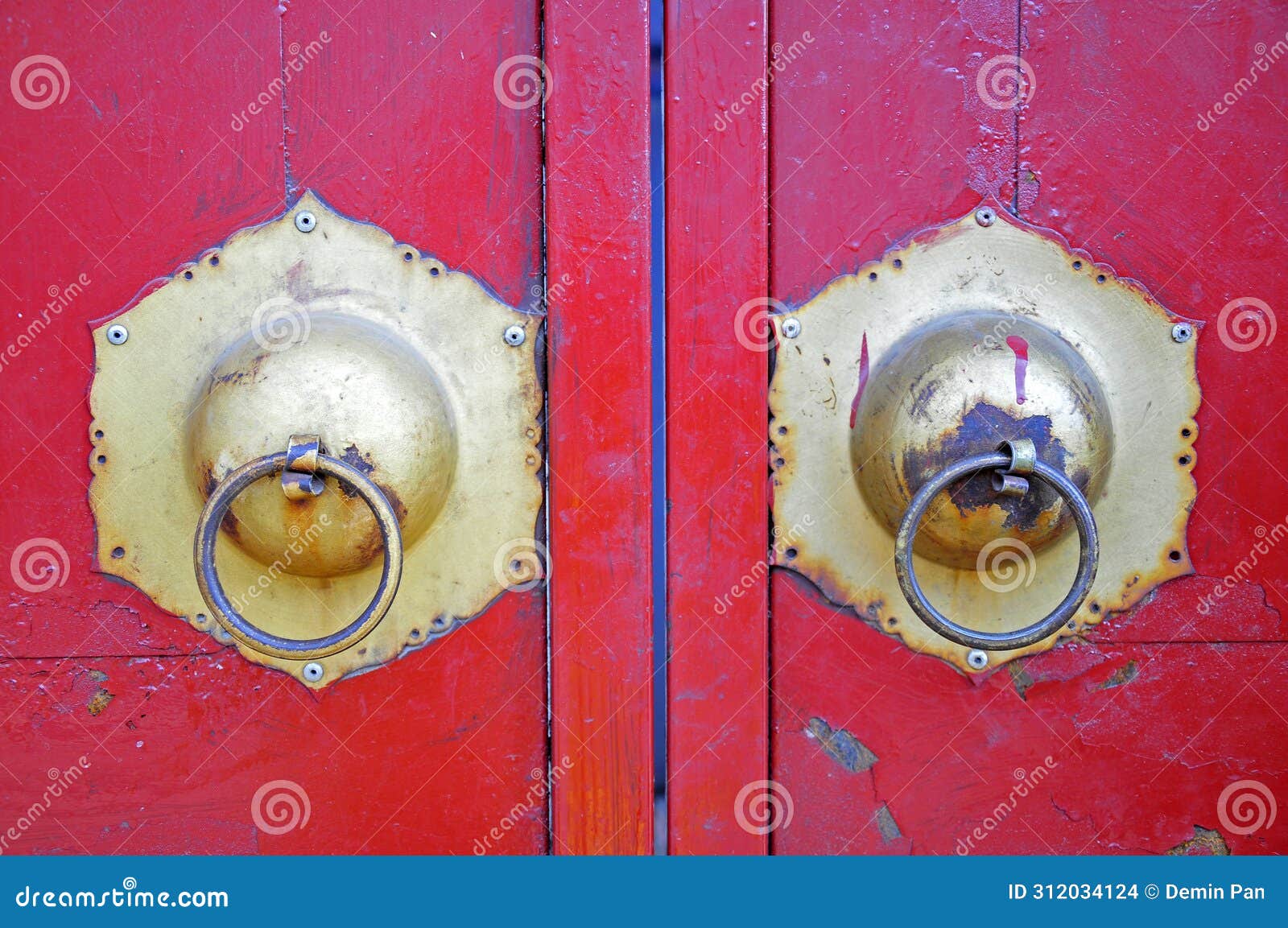 Doornail De Arquitectura Antigua Foto de archivo - Imagen de beijing ...