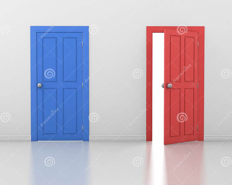 Doors stock image. Image of design, opportunity, interior - 76293269