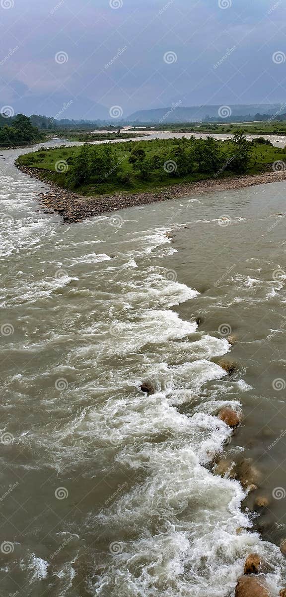 River in Mansoon stock image. Image of hills, river - 328294857