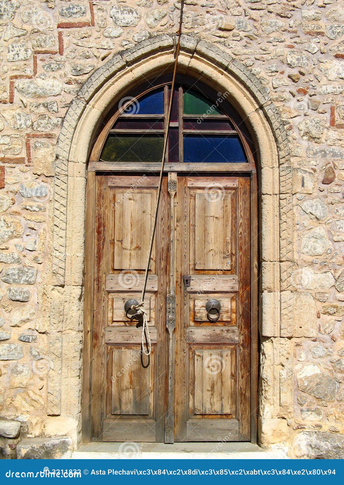 Doors of old Monastery stock photo. Image of blessing - 3211832