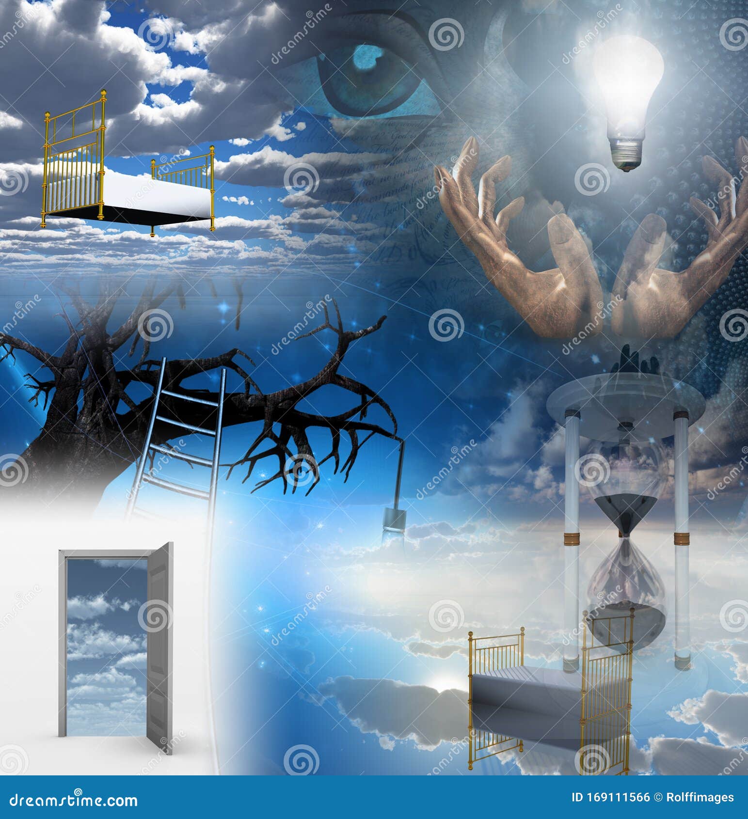 Doors of perception stock illustration. Illustration of door - 169111566