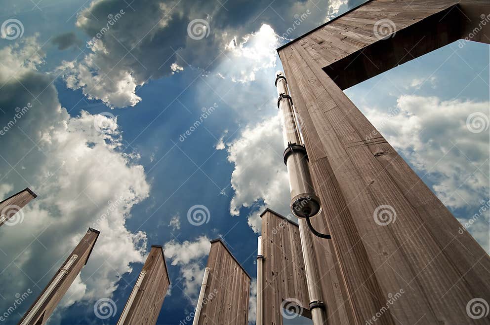 Doors and sky stock image. Image of doors, final, life - 15463317