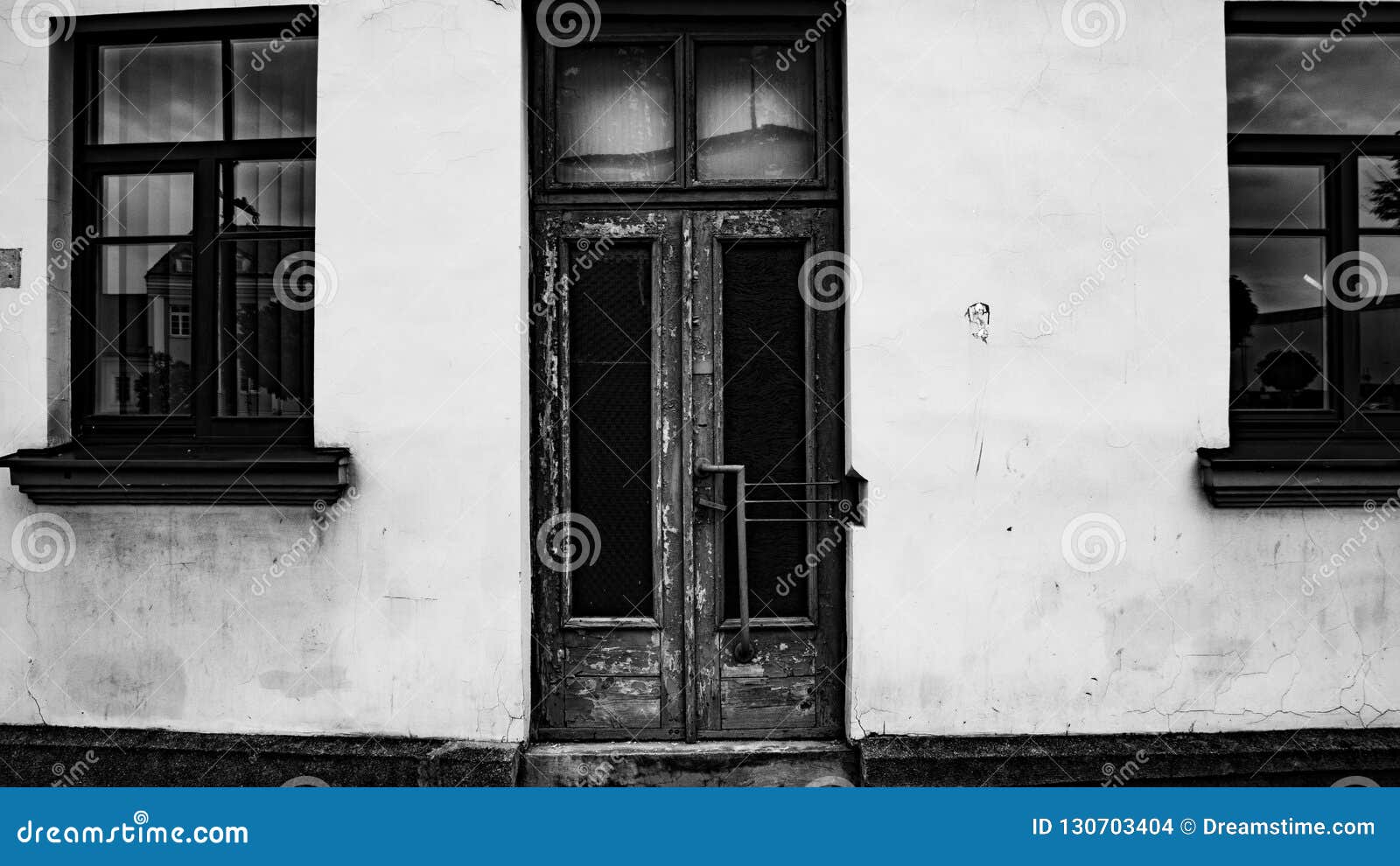 Doors and Windows in the City Stock Photo - Image of doubledoor ...