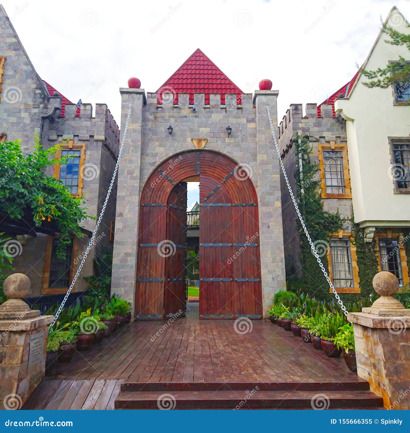 Inside Modern Castle