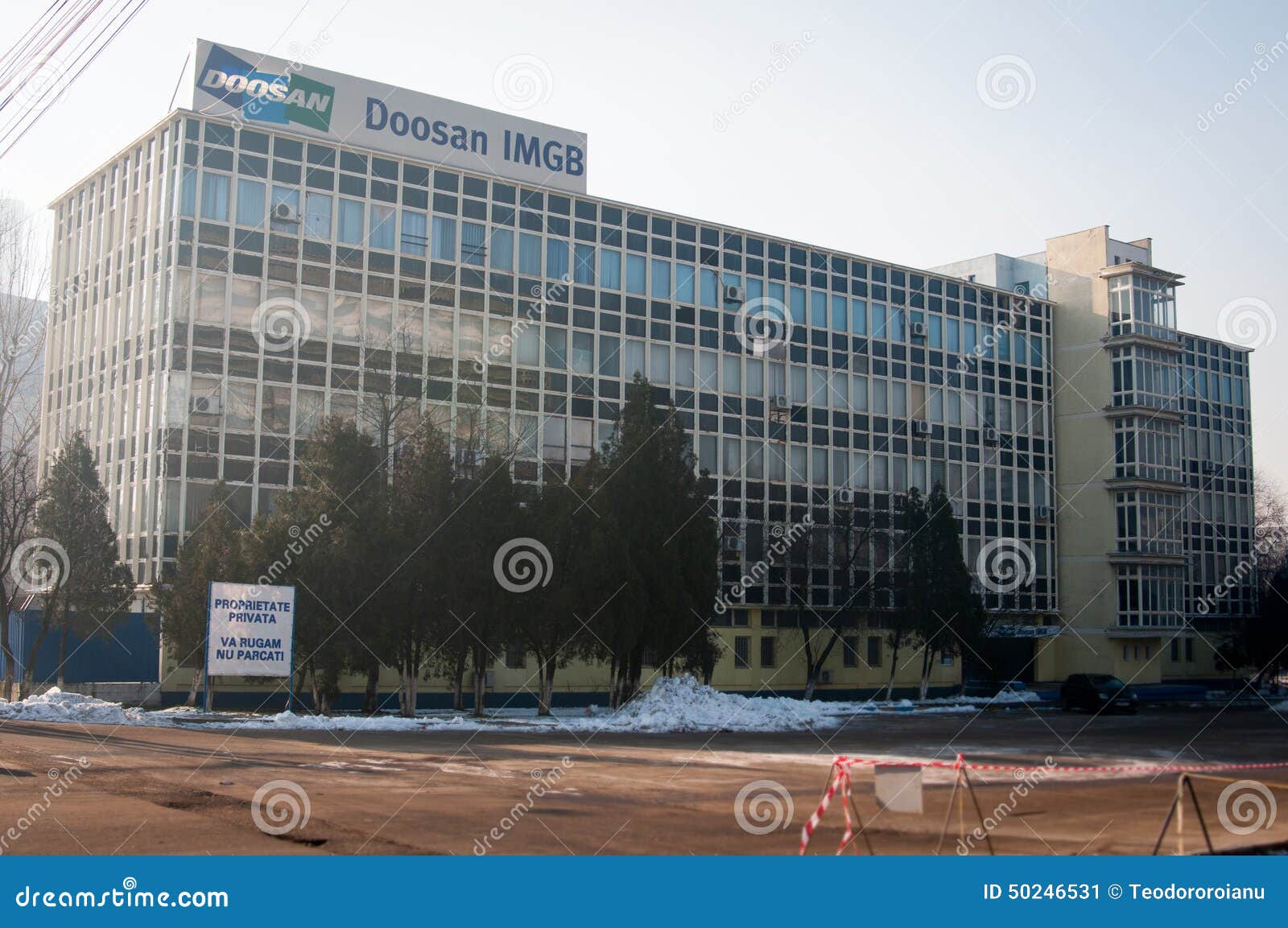 Doosan Imgb Office Building Editorial Photo - Image of district ...