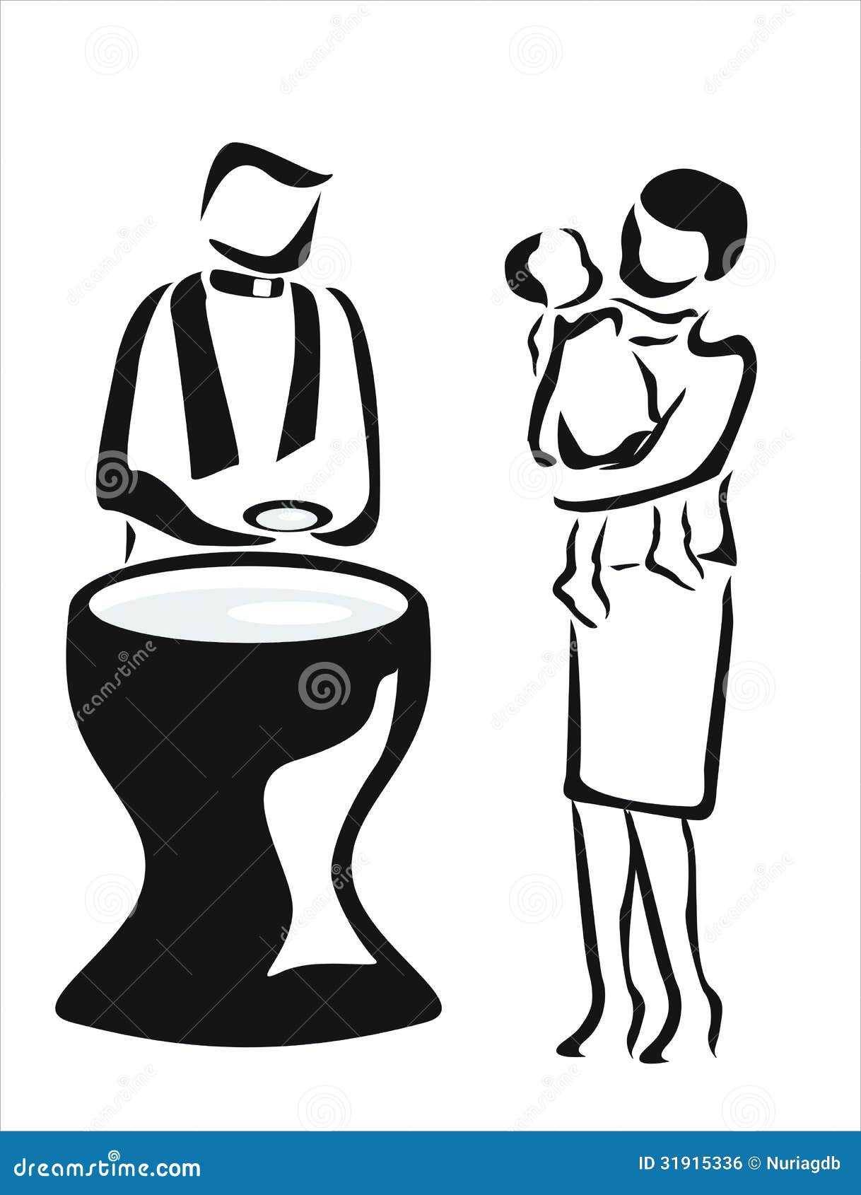 Dop vektor illustrationer. Illustration av katolicism - 31915336