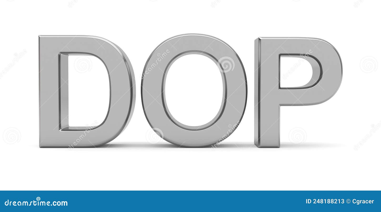 DOP Dominican Peso Currency Code Stock Illustration - Illustration of ...