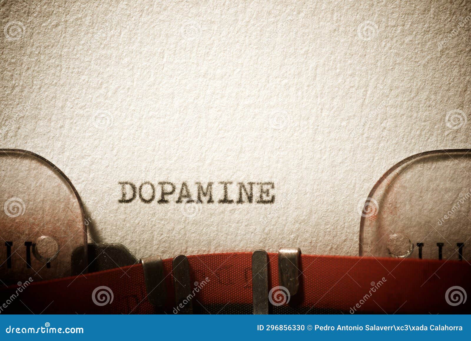 Dopamine concept view stock photo. Image of neurotransmitters - 296856330