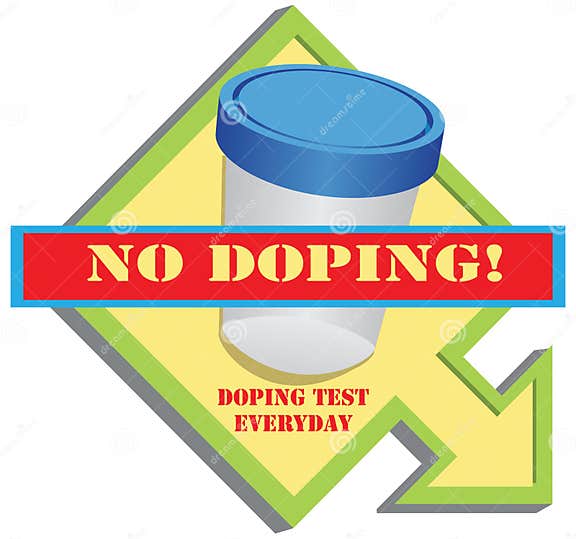 Doping Control Laboratory stock vector. Illustration of sign - 63809280