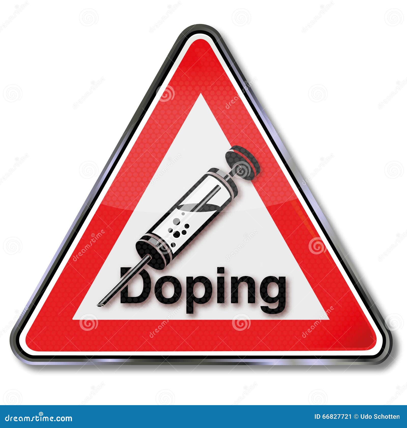 Doping and Performance Enhancement Stock Vector - Illustration of ...