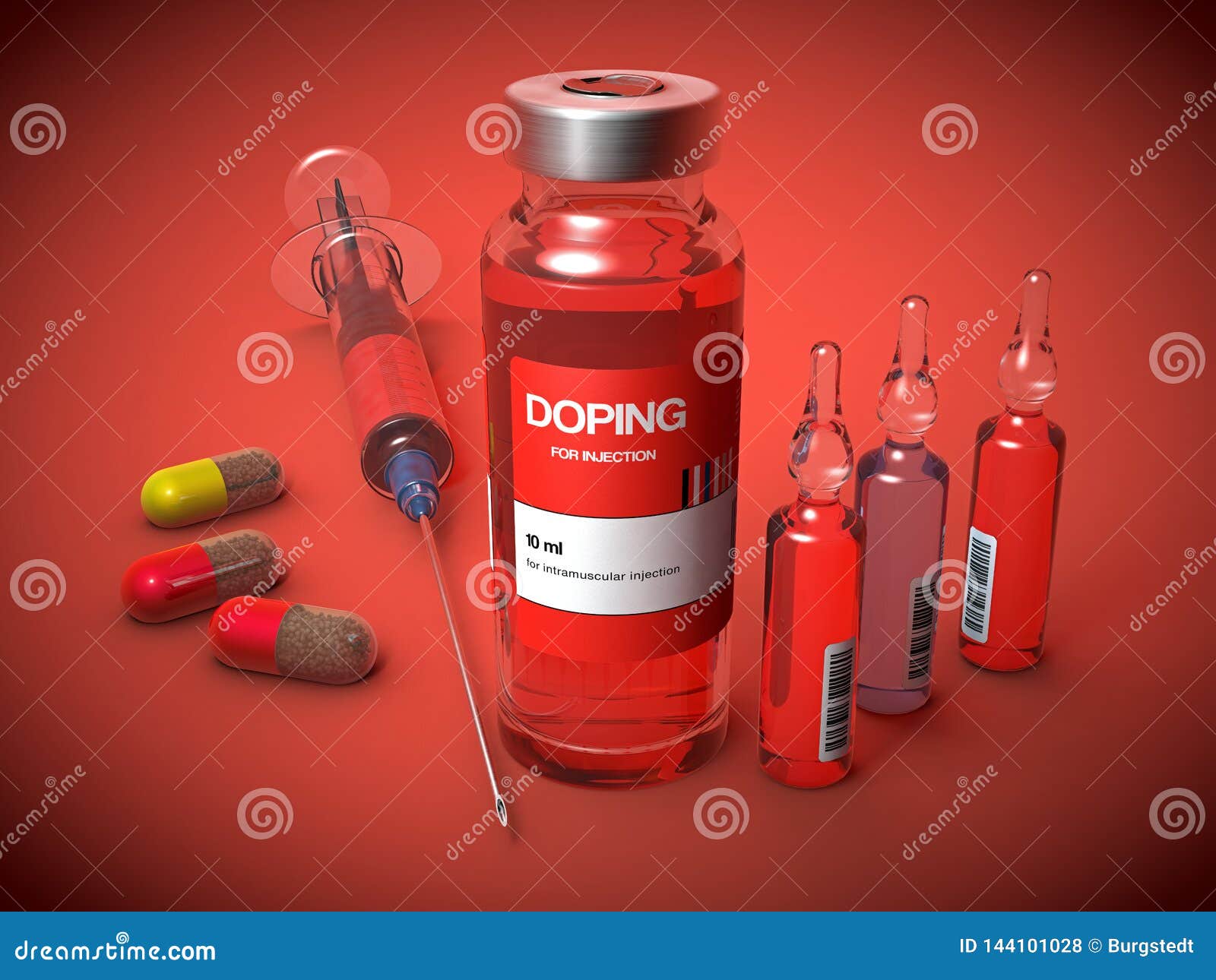 Doping Substances in a Vial, in Ampules and in Capsule Form and an ...