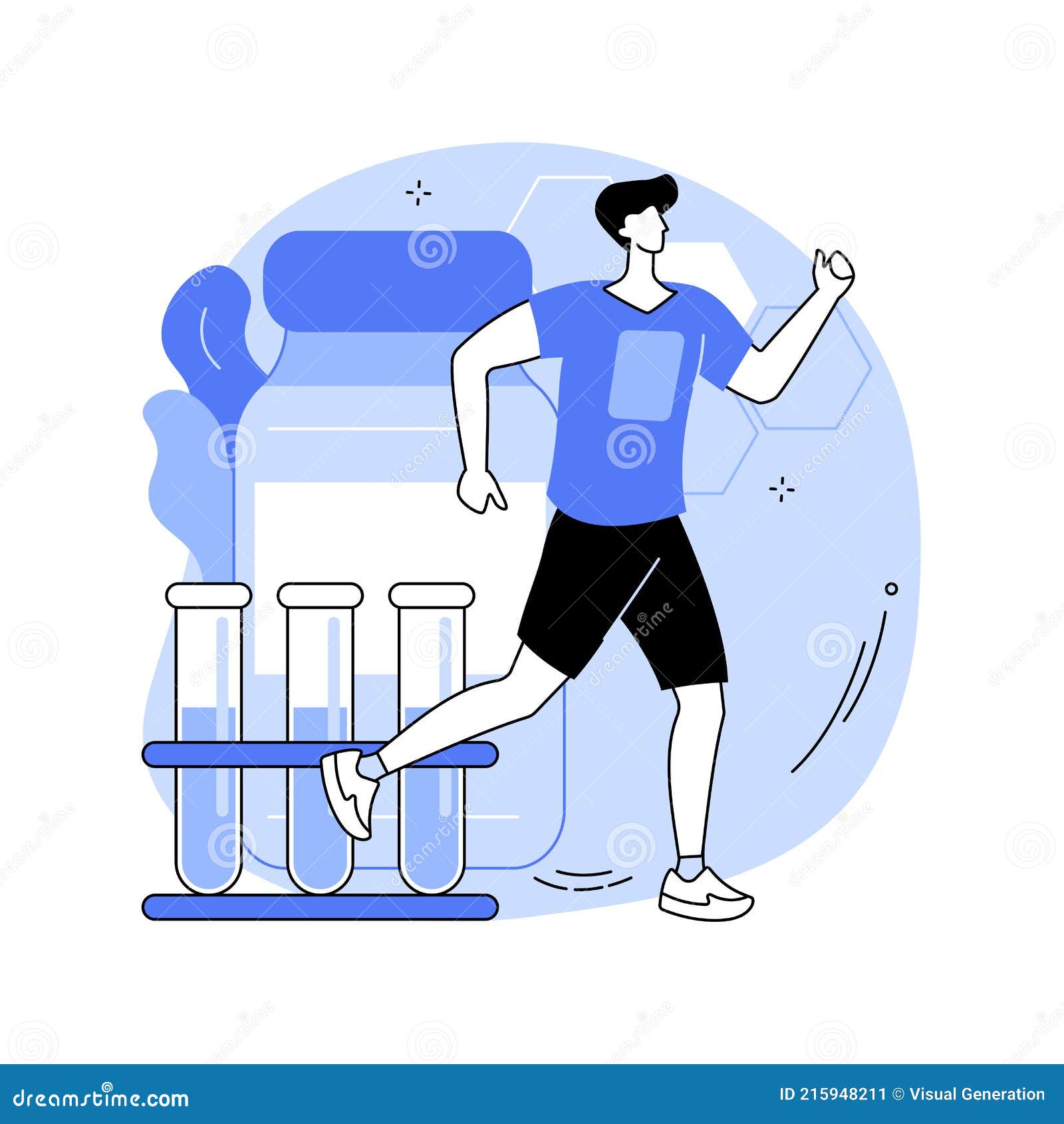 Doping Test Abstract Concept Vector Illustration. Stock Vector ...