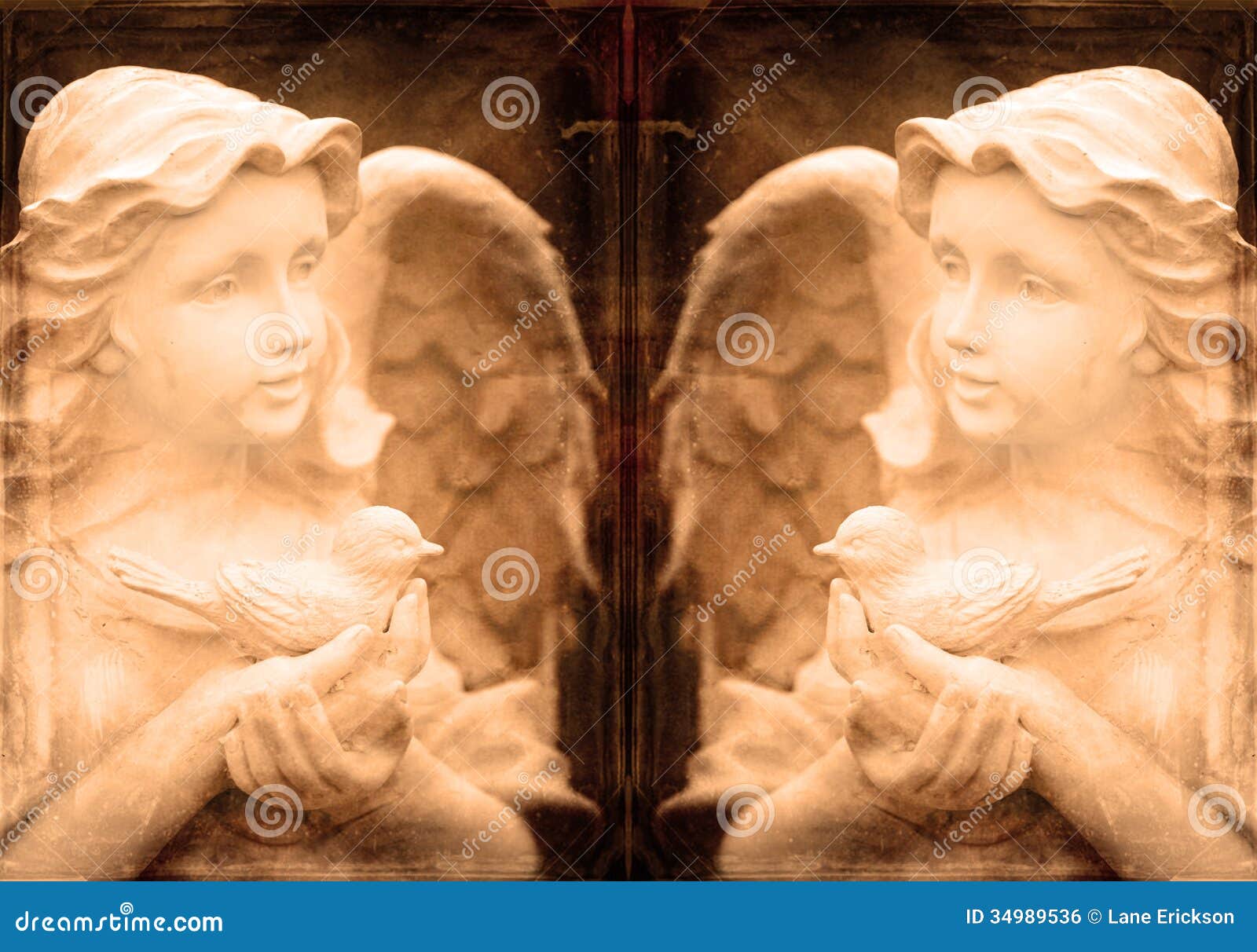 Doppel-Angel Statues stockfoto. Bild von klassisch, gotisch - 34989536