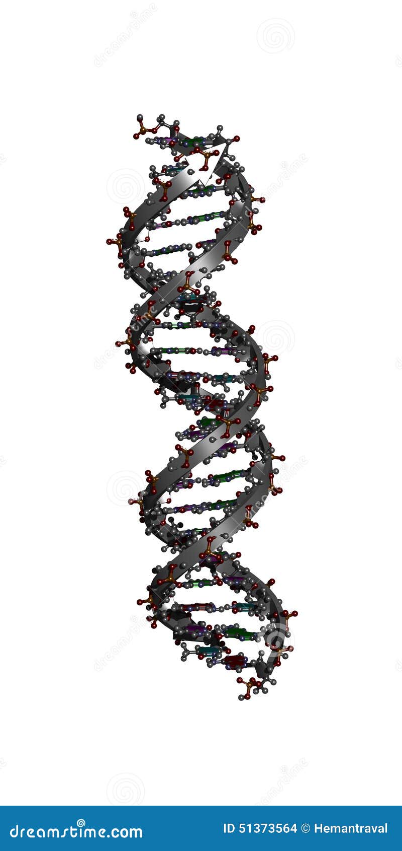 Doppia elica del DNA illustrazione di stock. Illustrazione di medico ...