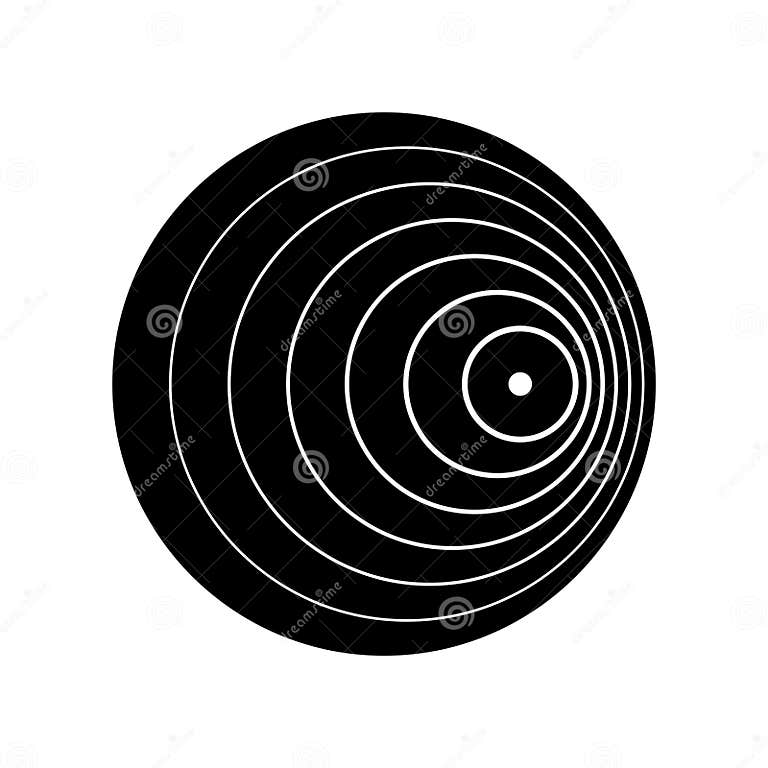 Doppler Shift Icon, Vector Illustration Stock Vector - Illustration of ...