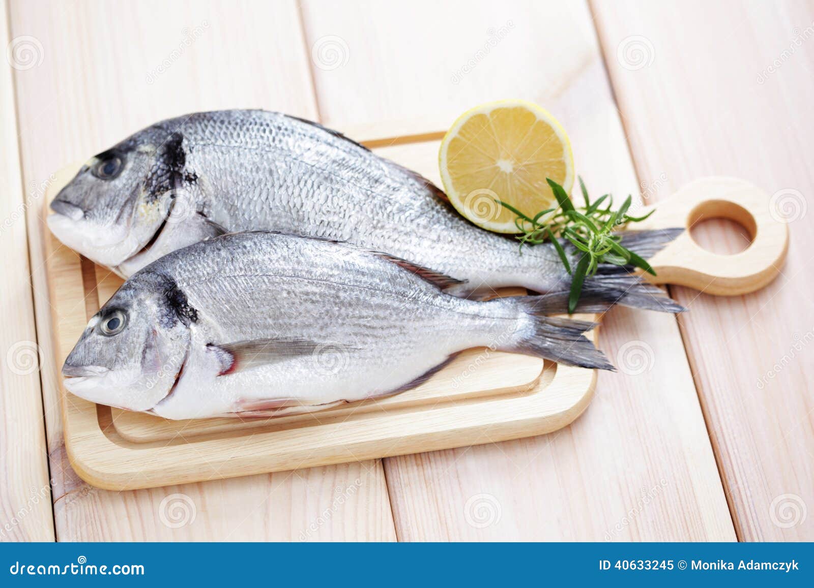 Dorada fish stock image. Image of preparation, fish, dinner - 40633245