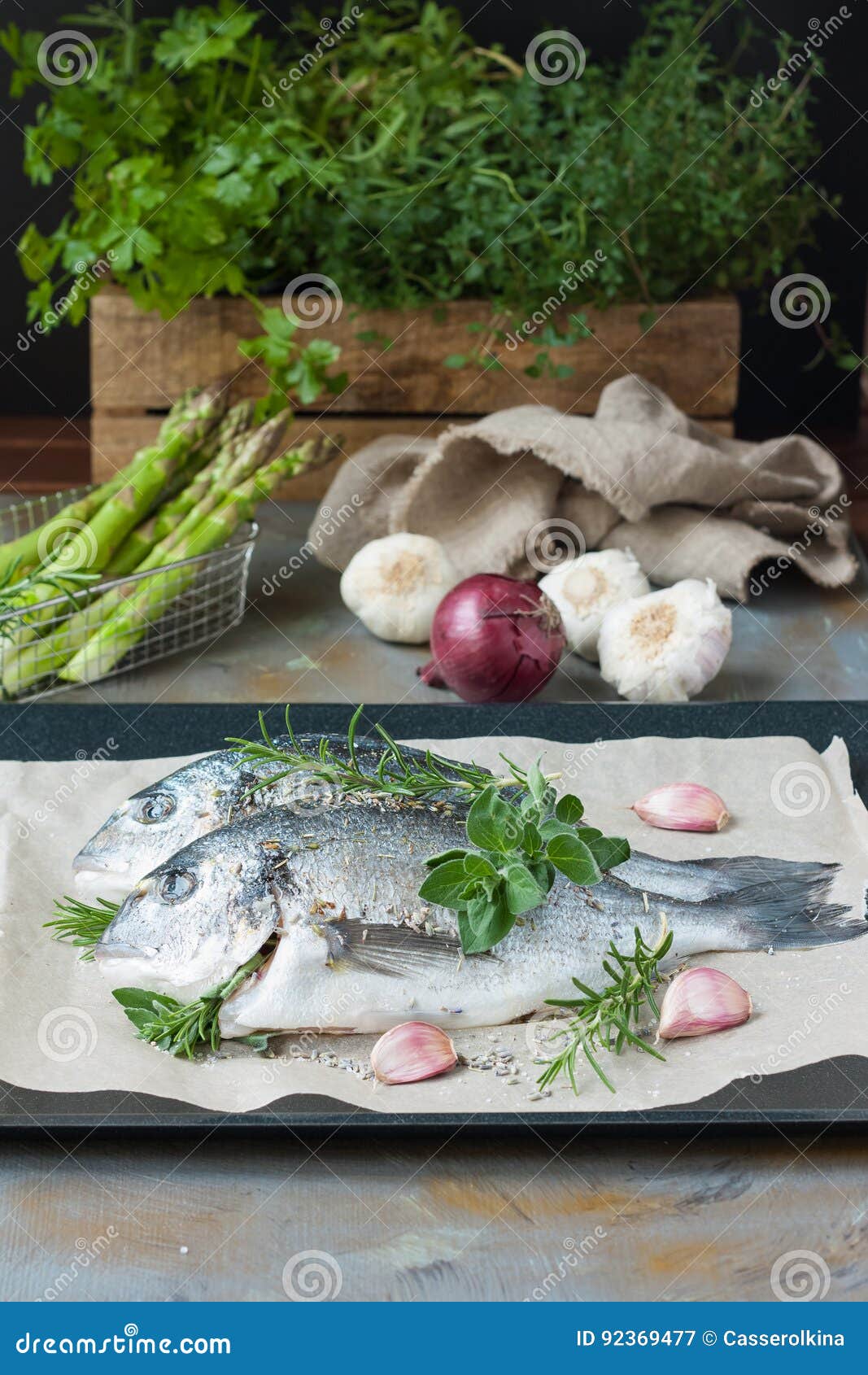 Dorade At Fish Market, Stock Image | CartoonDealer.com #86329075