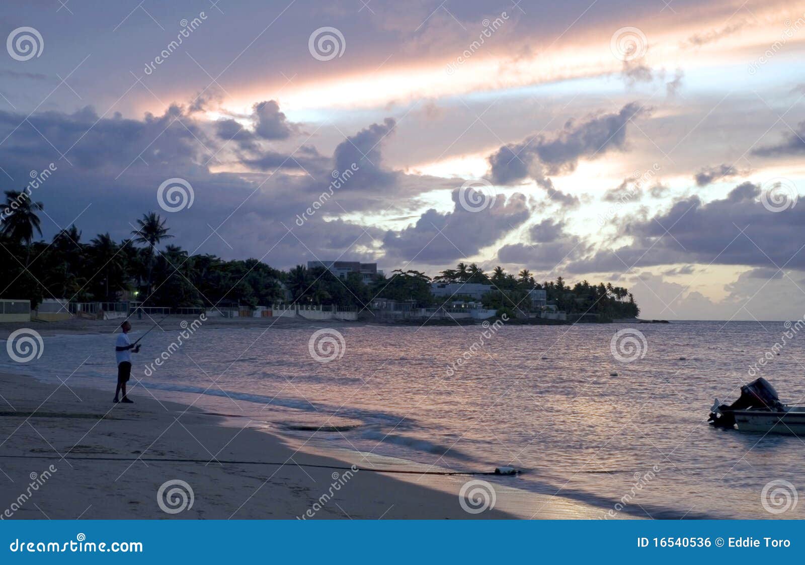 Dorado Beach Puerto Rico stock photo. Image of morning - 16540536