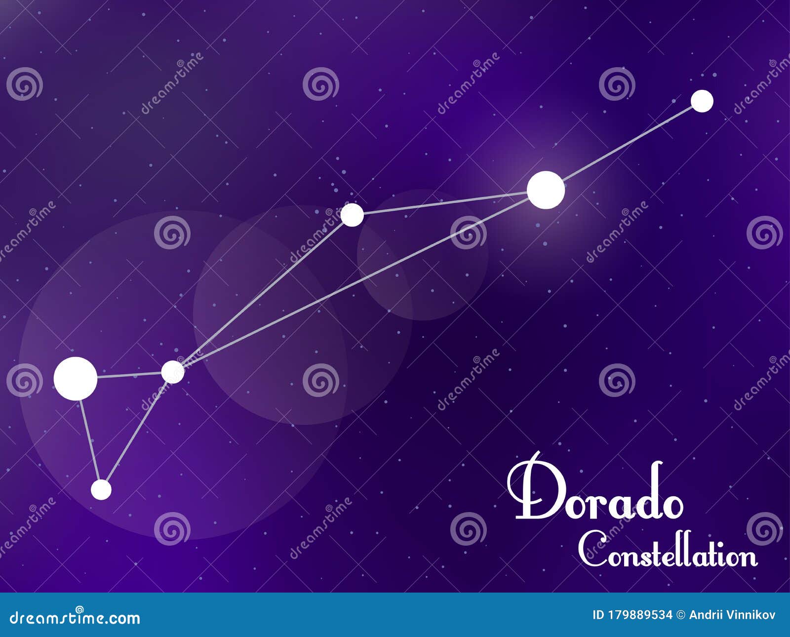 Constellation Of Dorado Stock Photography | CartoonDealer.com #114347720