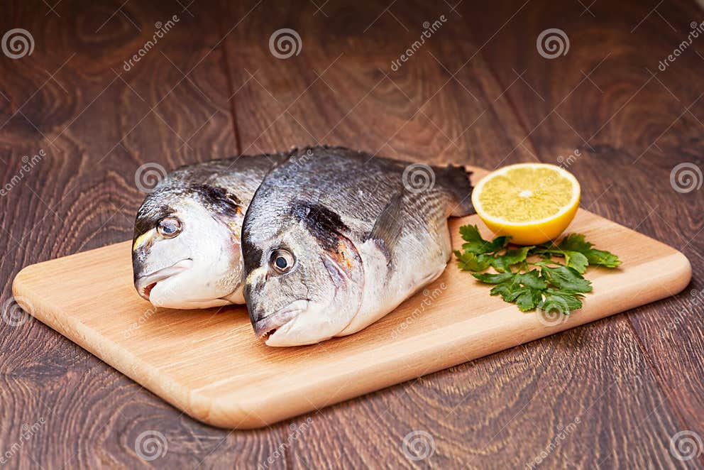 Dorado fish stock image. Image of healthy, animal, kitchen - 29085565