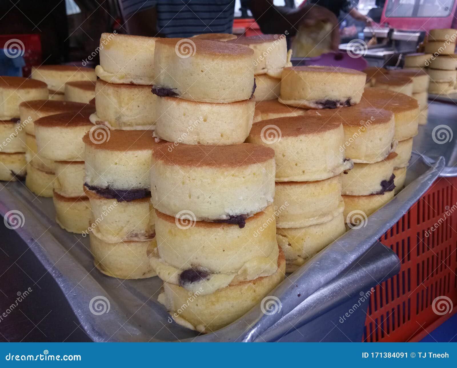 Dorayaki Cake stock image. Image of chocolate, snack - 171384091
