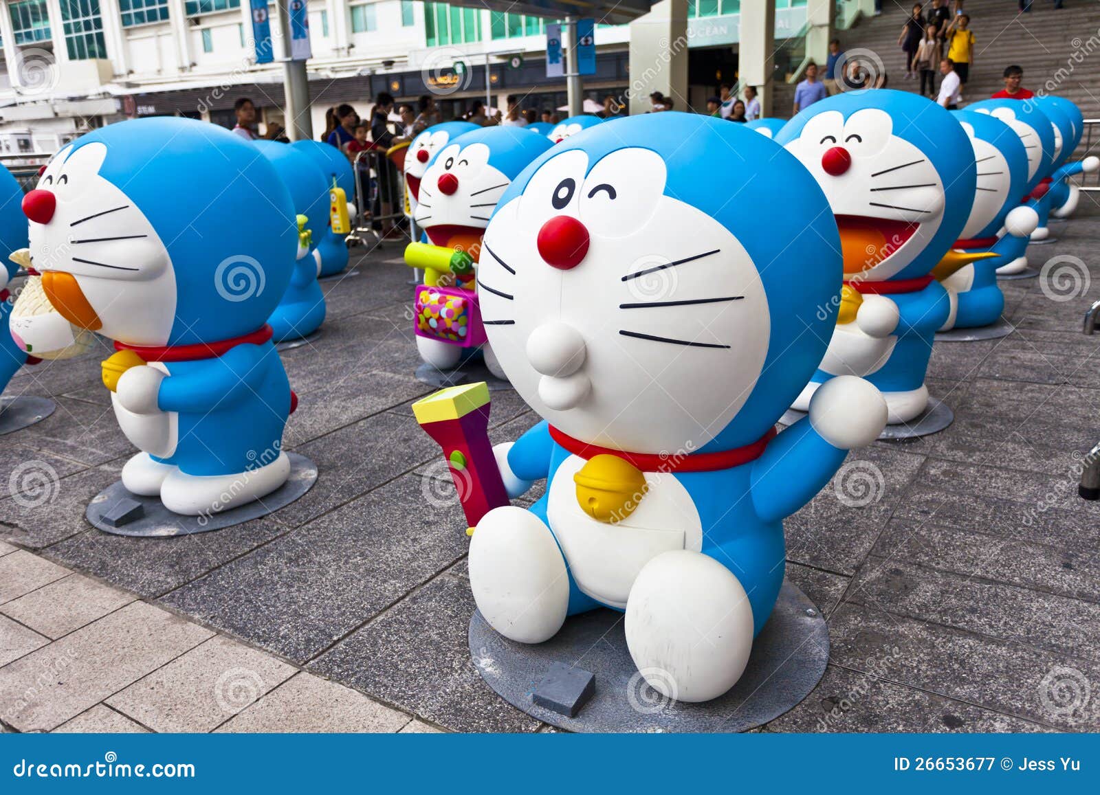Doreamon Exhibition in Hong Kong Editorial Photography - Image of ...