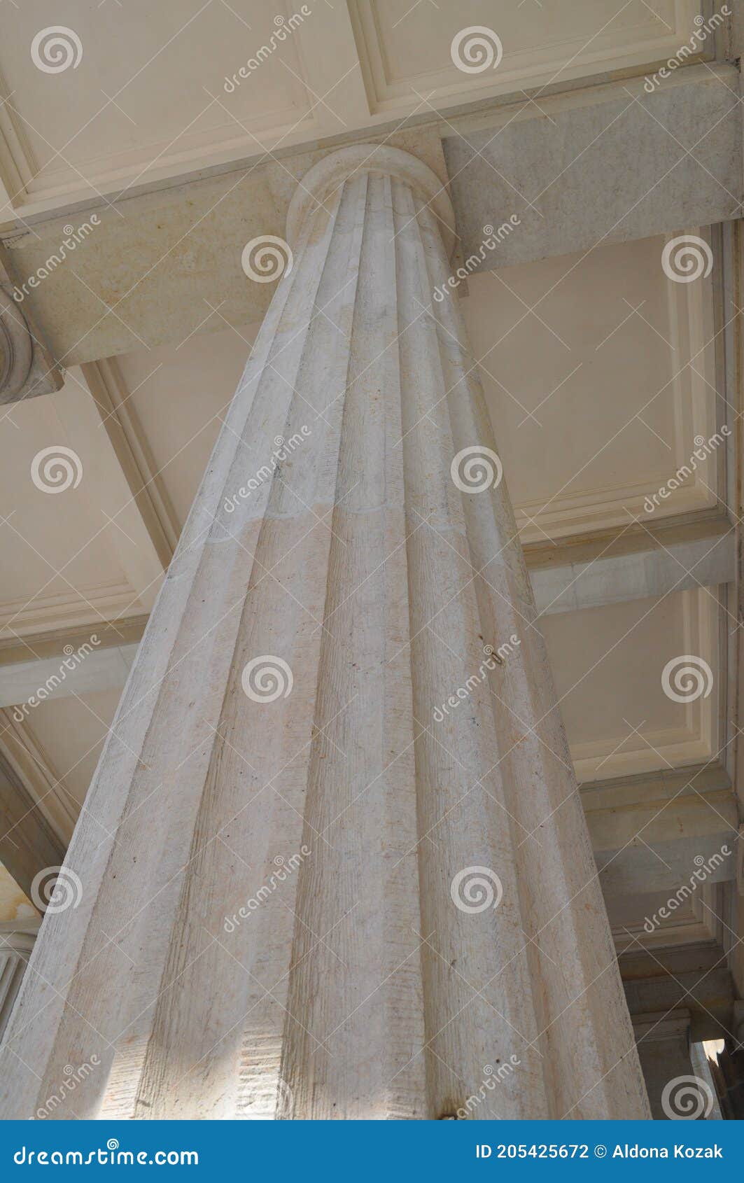 Doric Column Classic Sandstone Gate Stock Photo - Image of sculpture ...