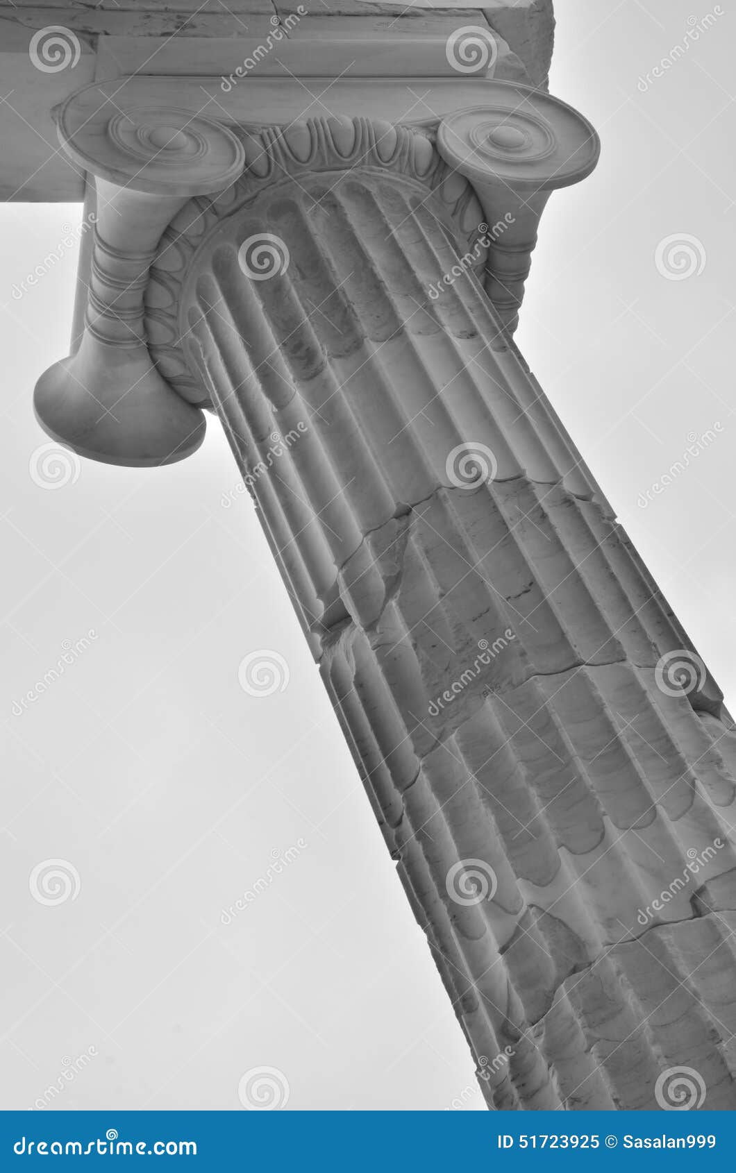 Doric Column stock image. Image of architecture, ancient - 51723925