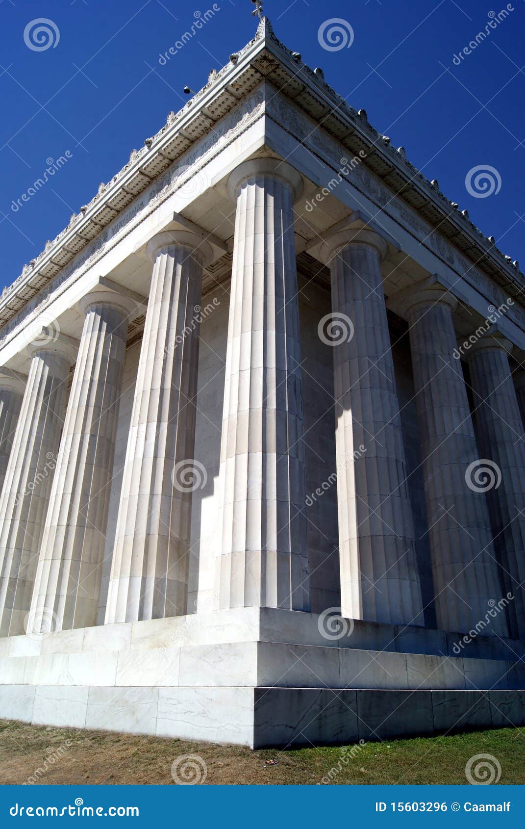 Doric columns stock photo. Image of architecture, doric - 15603296