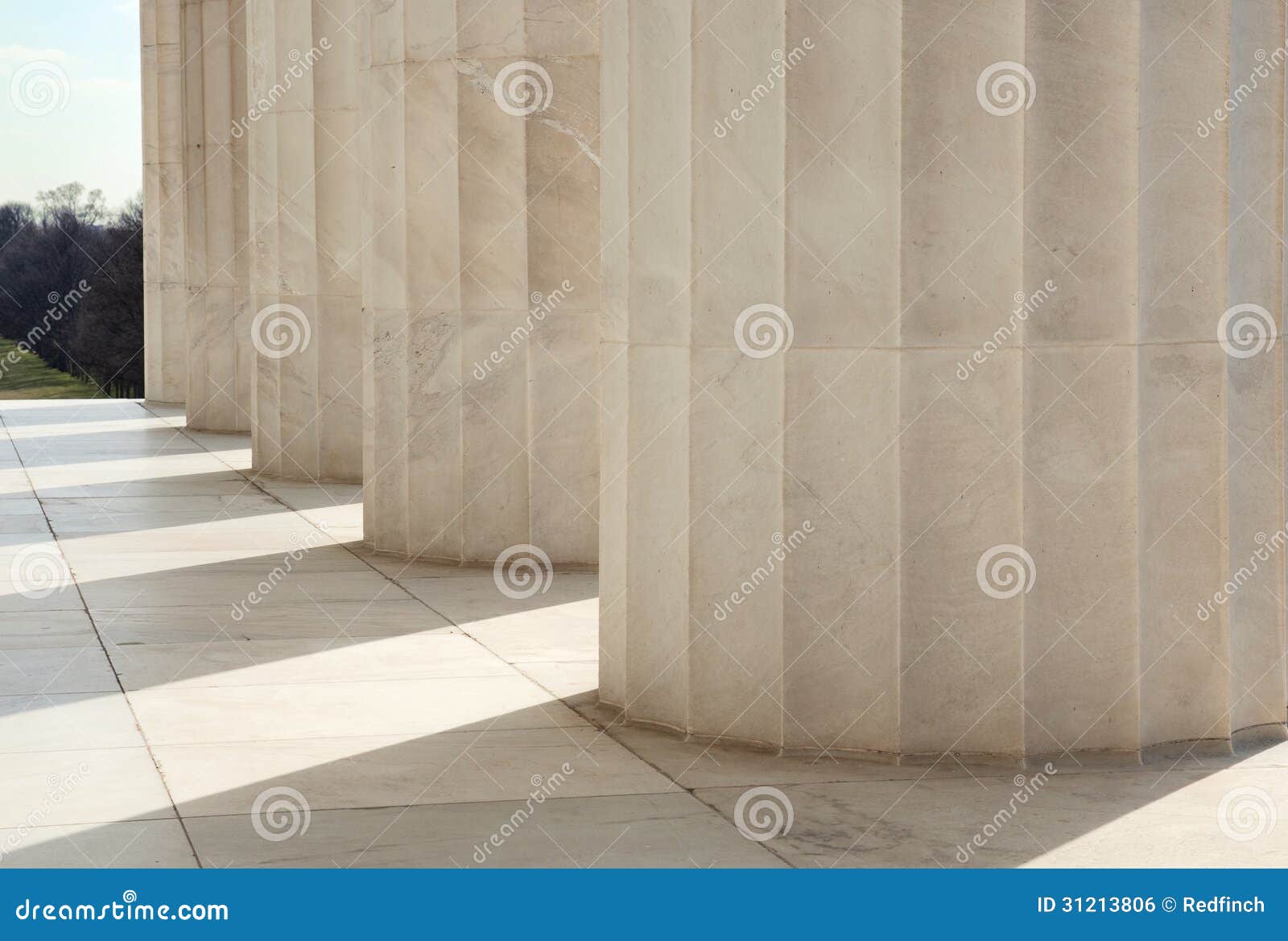 Doric Columns in Washington DC Stock Photo - Image of greek, doric ...