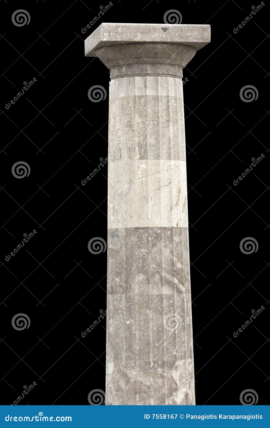 A Doric Order Column Royalty-Free Stock Photo | CartoonDealer.com #7558167