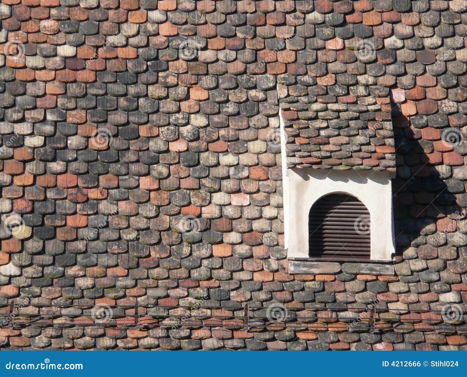 Beaver Tail Roof Tiles Royalty-Free Stock Image | CartoonDealer.com ...