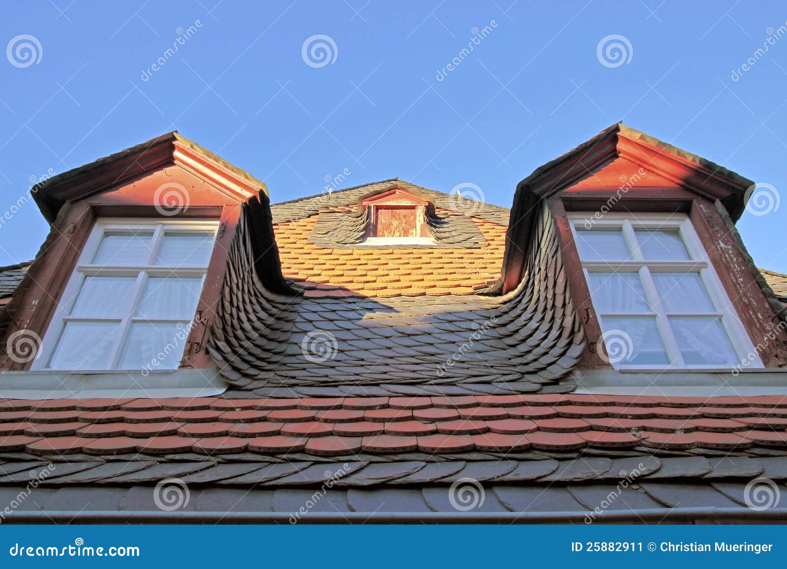 Dormer window stock image. Image of architecture, loft - 25882911