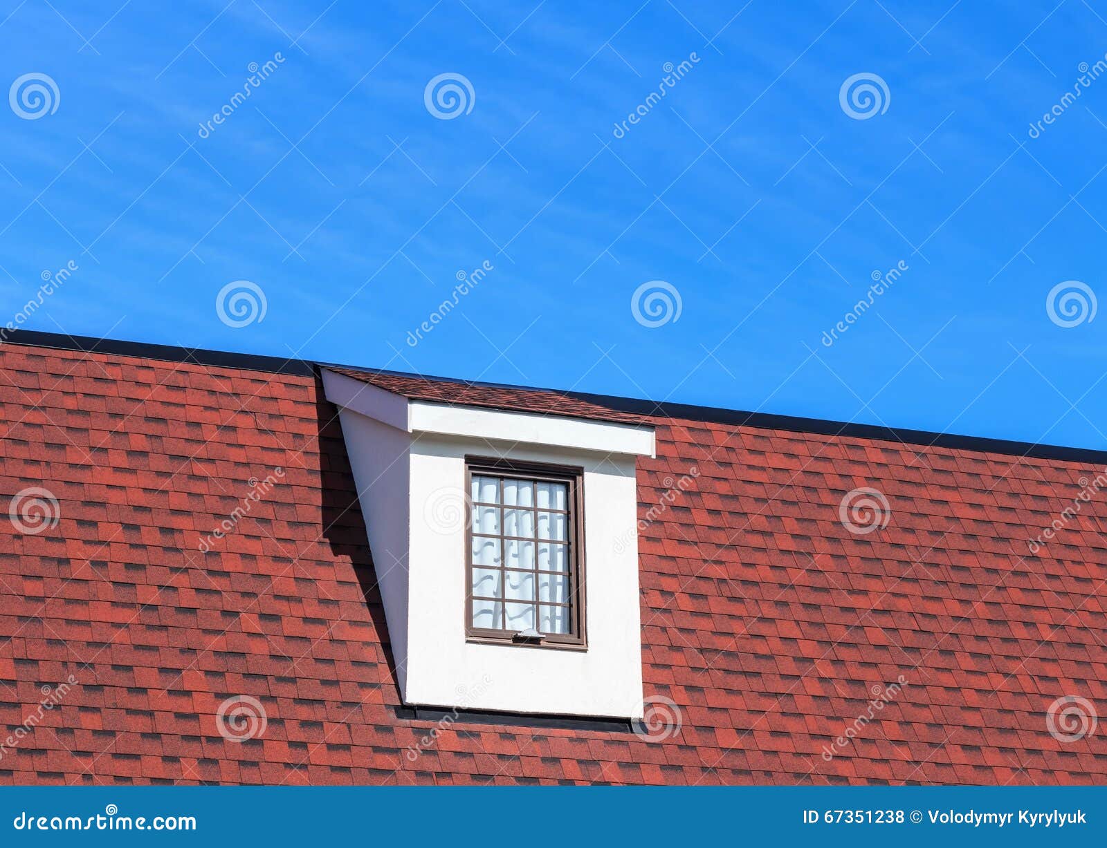 Dormer window stock photo. Image of minimal, architecture - 67351238