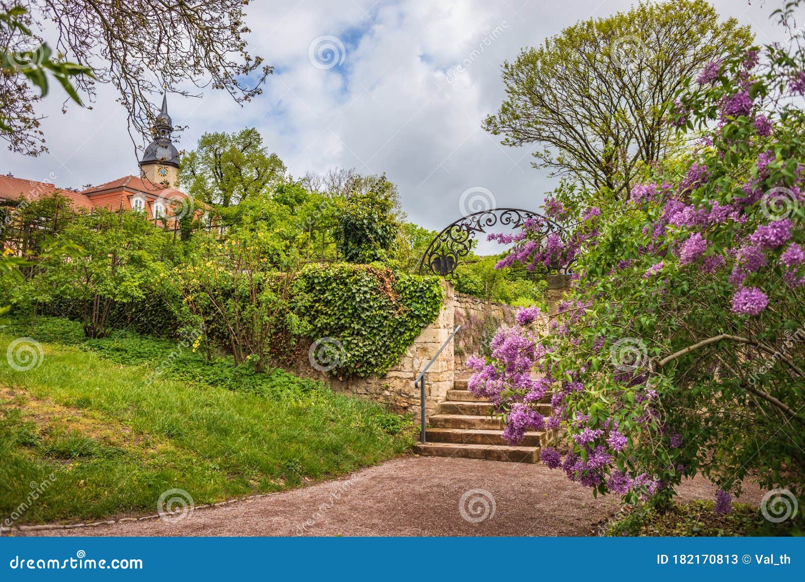 Dornburg Castles in Thuringia Stock Image - Image of architecture ...