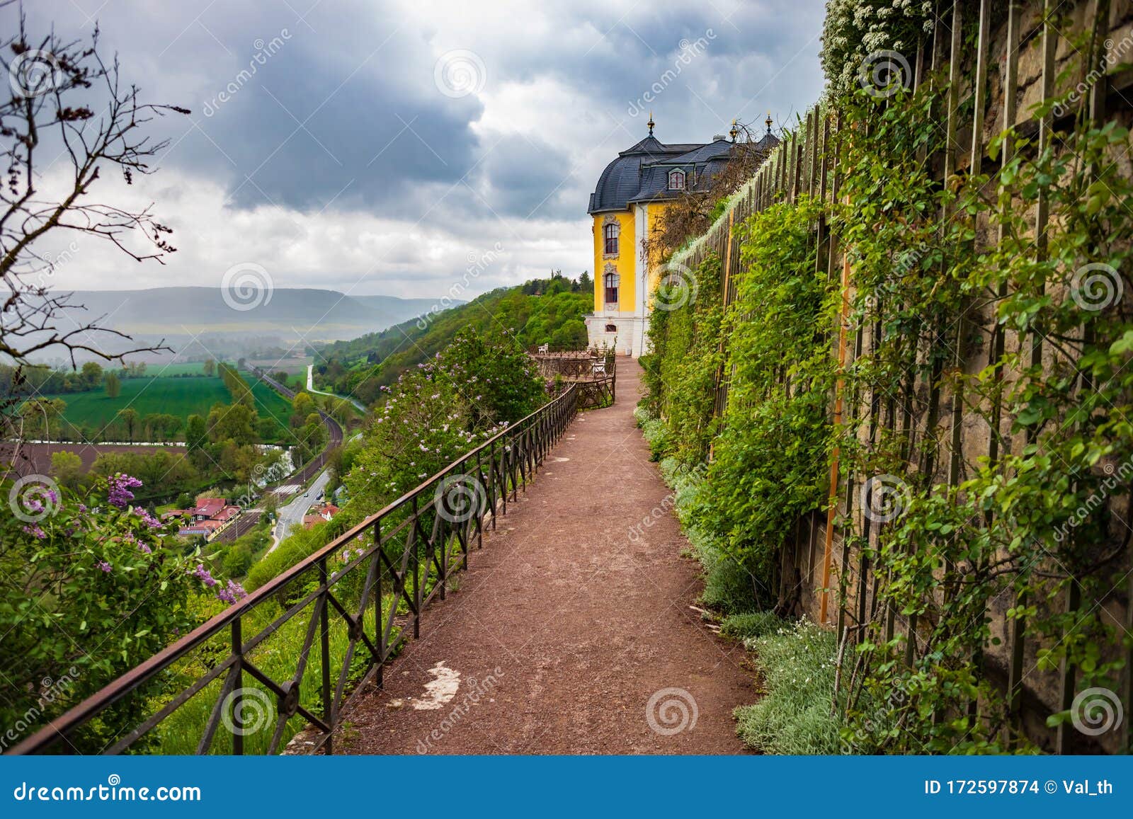 Dornburg Castles in Thuringia Editorial Stock Image - Image of building ...