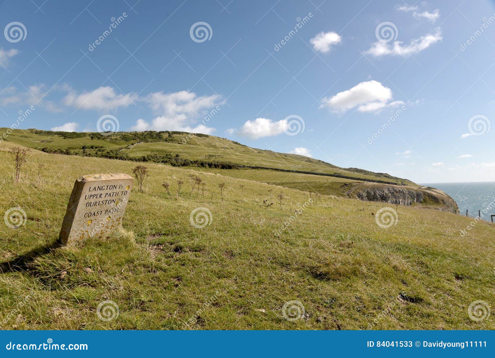 Dorset Coastal Path. Dancing Ledge Stock Photography | CartoonDealer ...