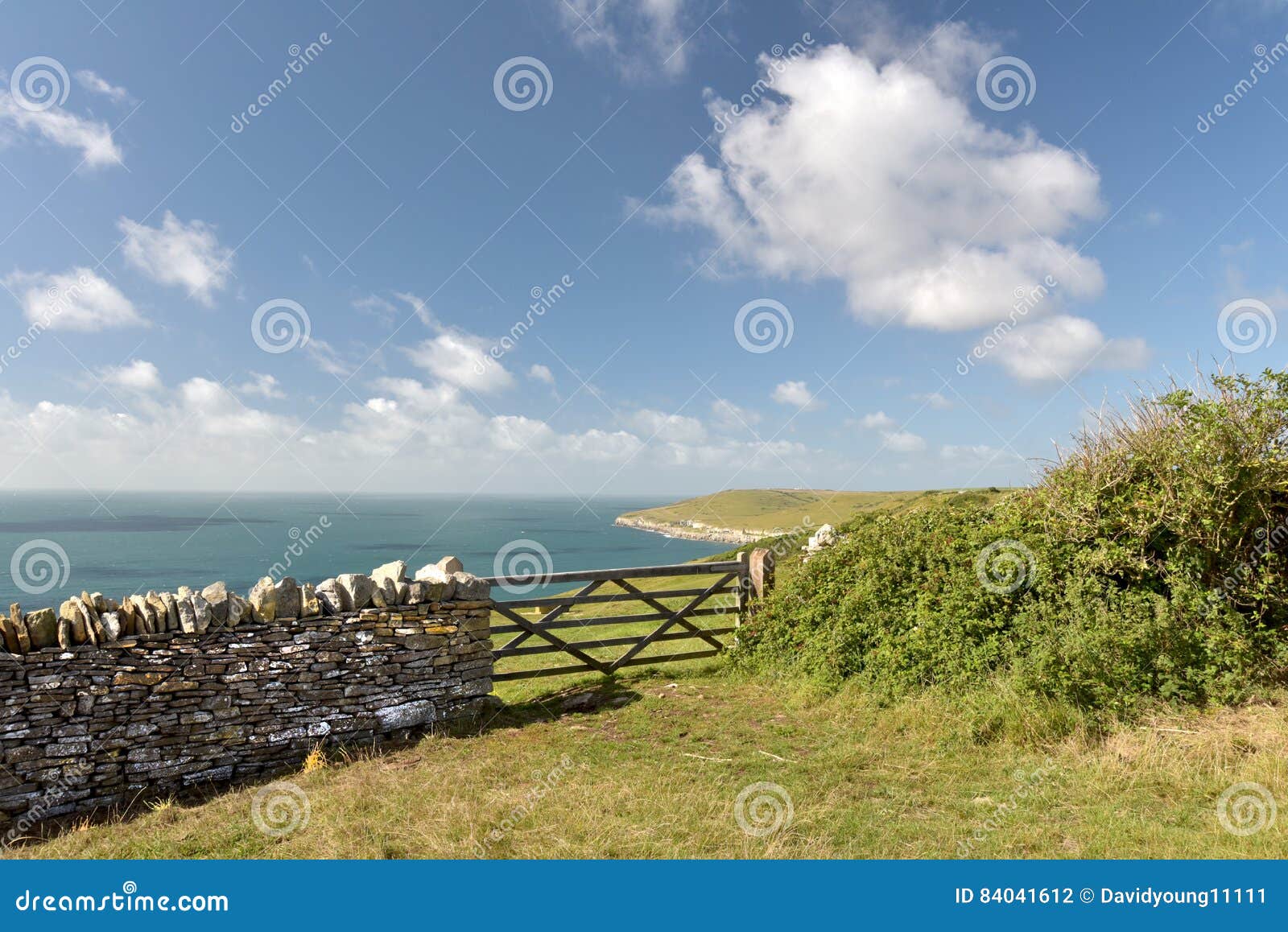 Dorset Coastal Path. Dancing Ledge Stock Photography | CartoonDealer ...