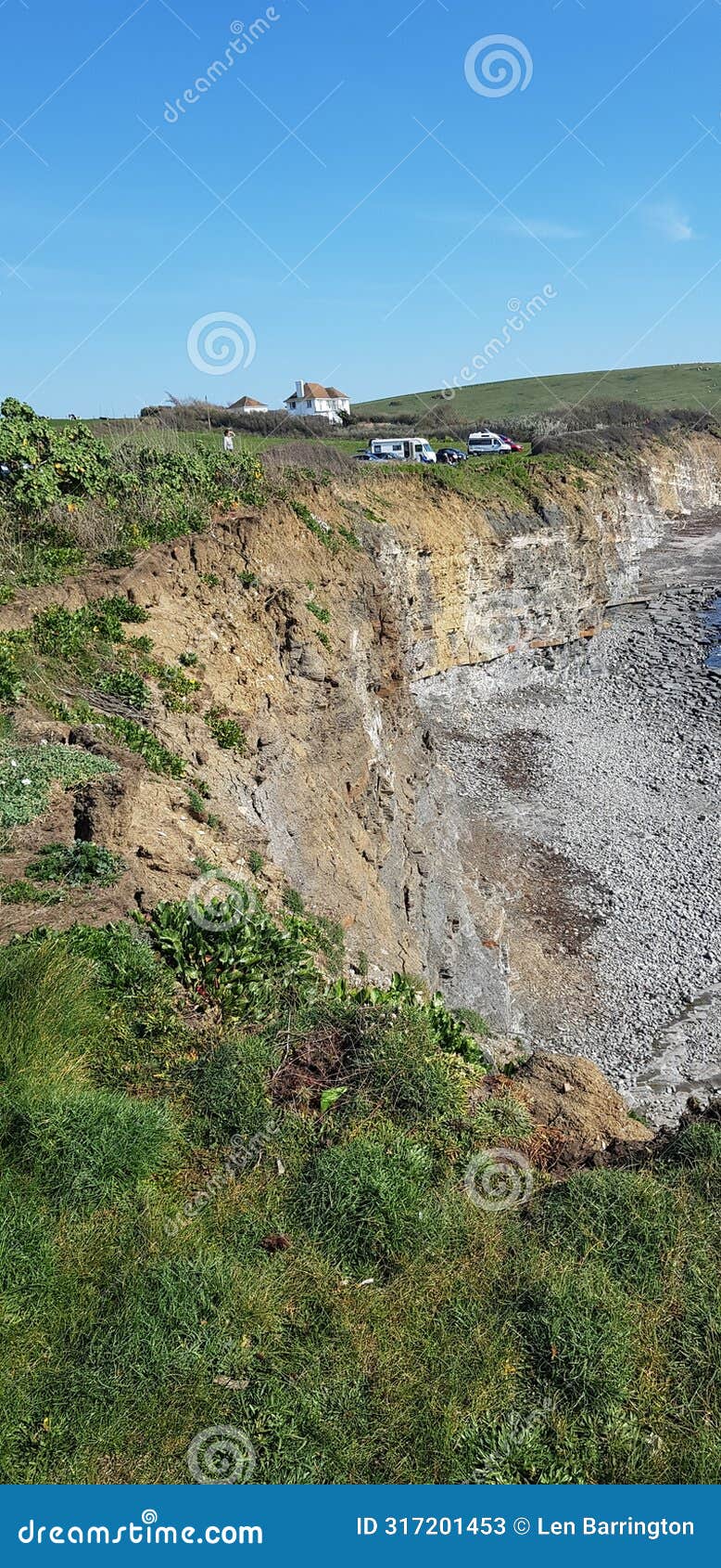 Dorset Jurassic Cliffs England Stock Image - Image of jurassic, dorset ...