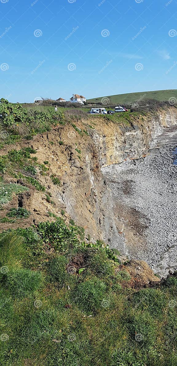 Dorset Jurassic Cliffs England Stock Image - Image of jurassic, dorset ...